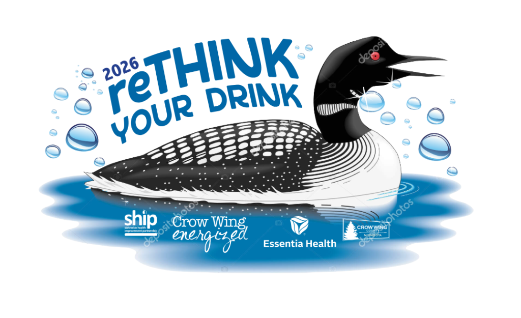reThink Your Drink Workplace Wellness Challenge 2025 - Crow Wing Energized