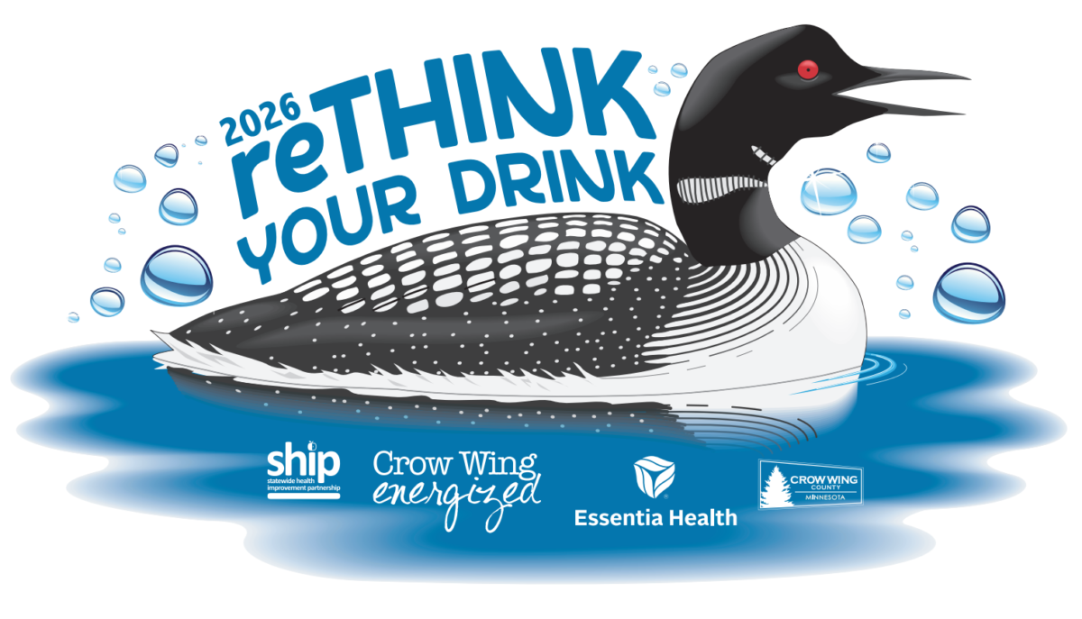 reThink Your Drink Workplace Wellness Challenge 2026 - Crow Wing Energized